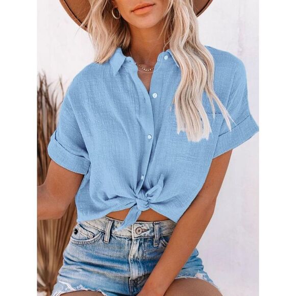 Everyday The Label | Tops | Everyday The Label Full Size Button Up ...